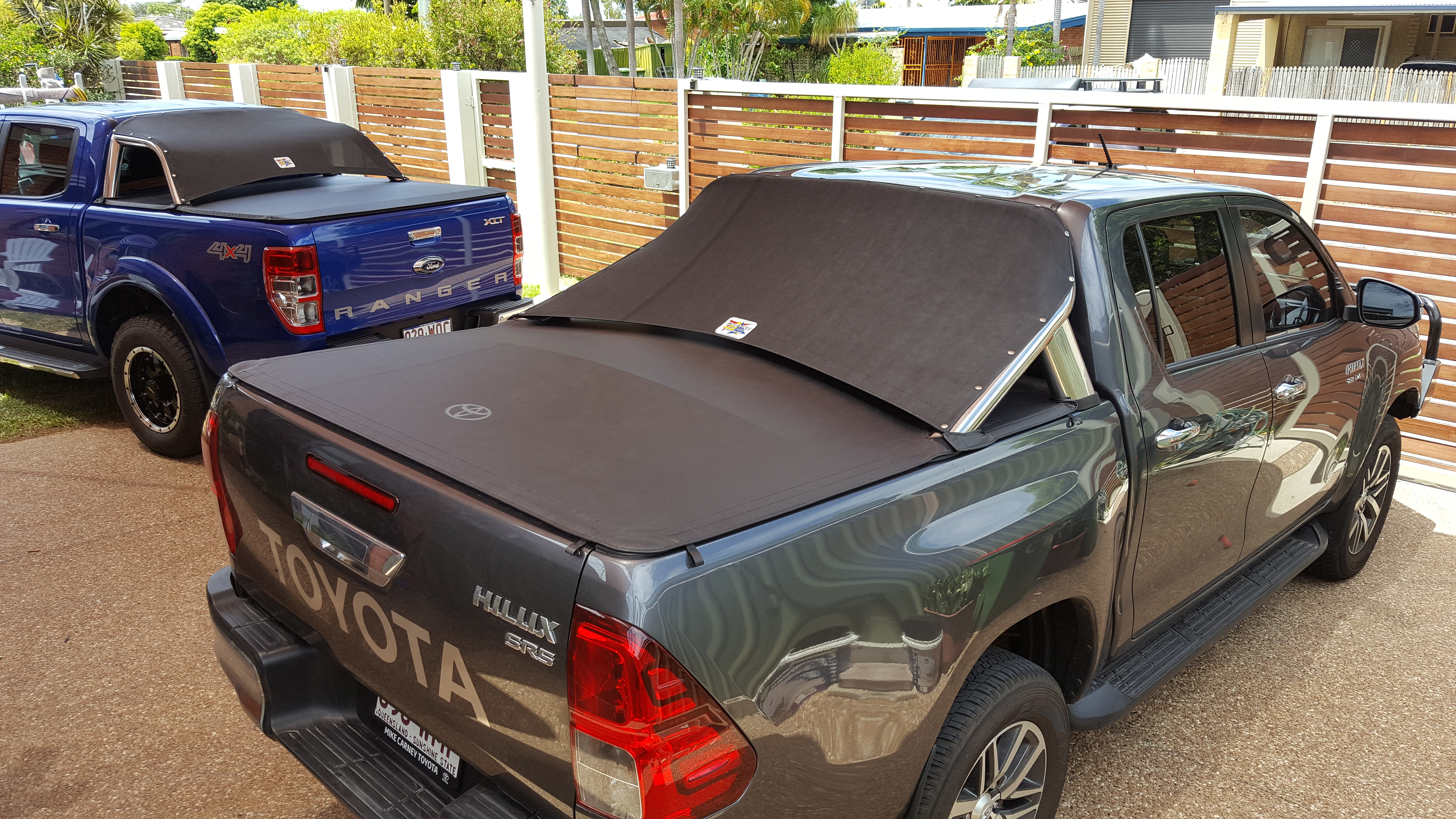 UTE PET SHADE COVERS for Utility Vehicles. | Cheyne Shades & Canvas